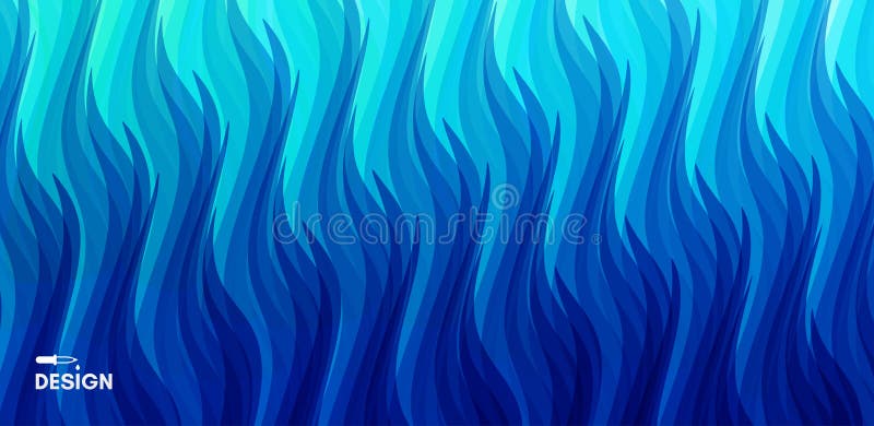Abstract Wavy Background with Dynamic Effect. Modern Screen Design for ...