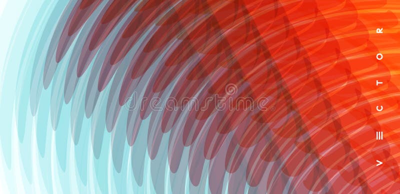 Abstract Wavy Background with Dynamic Effect. Modern Screen Design for ...