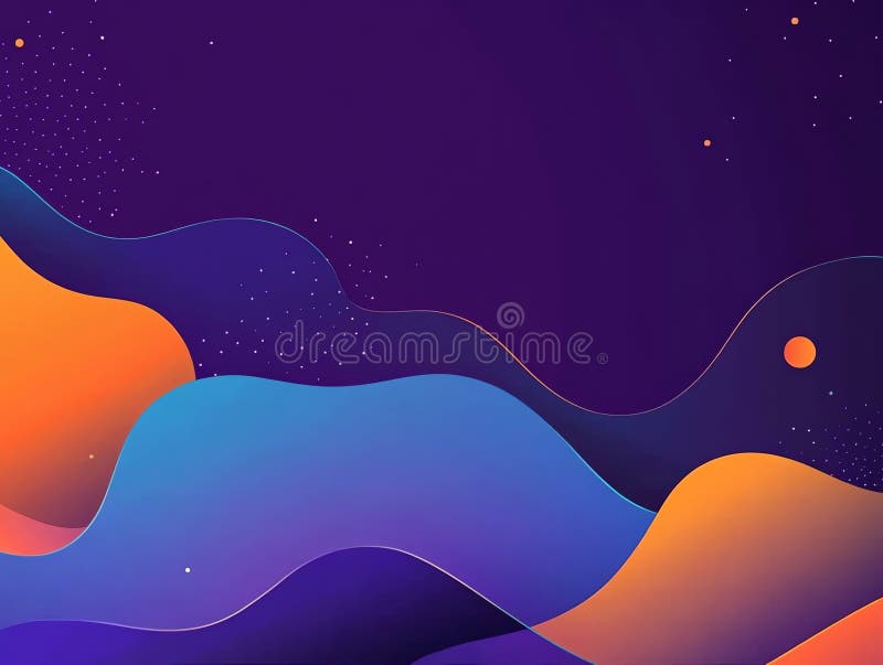 Abstract Wavy Background Illustration Stock Image - Image of flowing ...