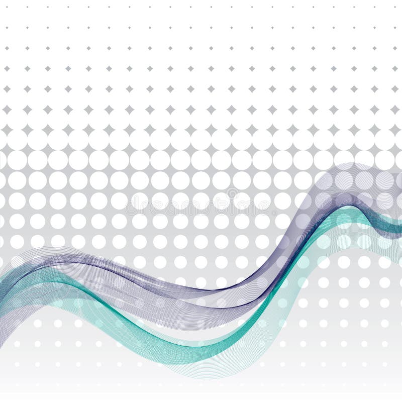 Abstract wavy background stock illustration. Illustration of wavy ...