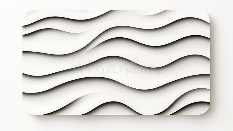 Abstract Wavy Background with Layered Patterns and Subtle Shadows for ...
