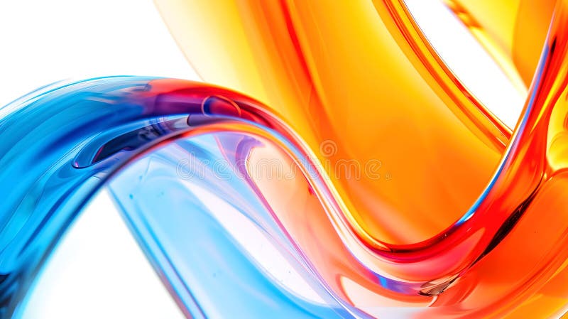 Abstract Wavy Background, Multicolored Waves Patterns Wallpaper Stock ...