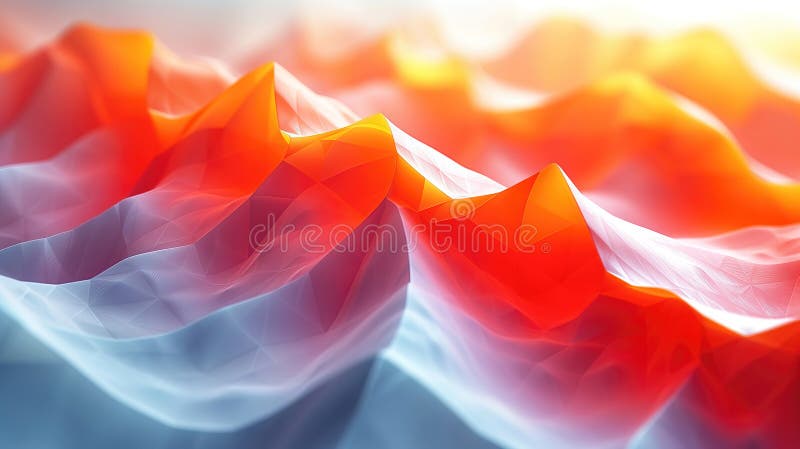 Abstract Wavy Background, Multicolored Waves Patterns Wallpaper Stock ...