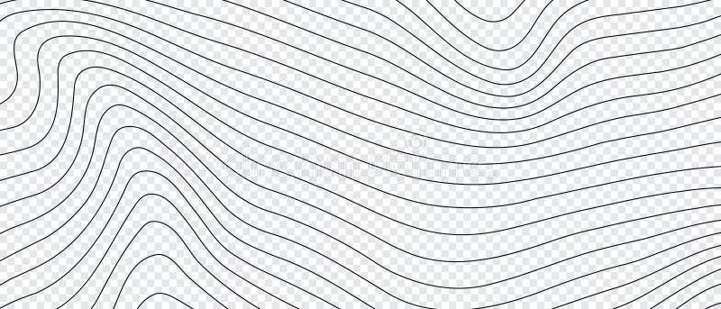 Abstract Wavy Background. Thin Dark Lines Stock Vector - Illustration of color, wallpaper: 279757047