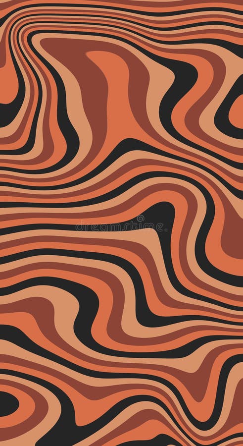 Abstract Wavy Background in Yellow Beige Tones. Autumn Concept Stock ...