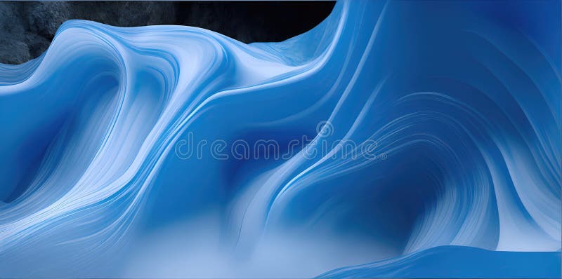 Abstract Wavy Blue Background. Blue Texture Background Stock ...