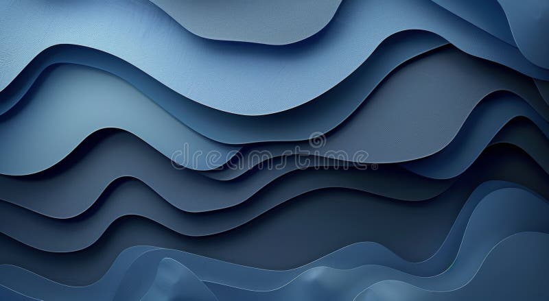 Abstract Wavy Blue Pattern stock photo. Image of shapes - 341939892