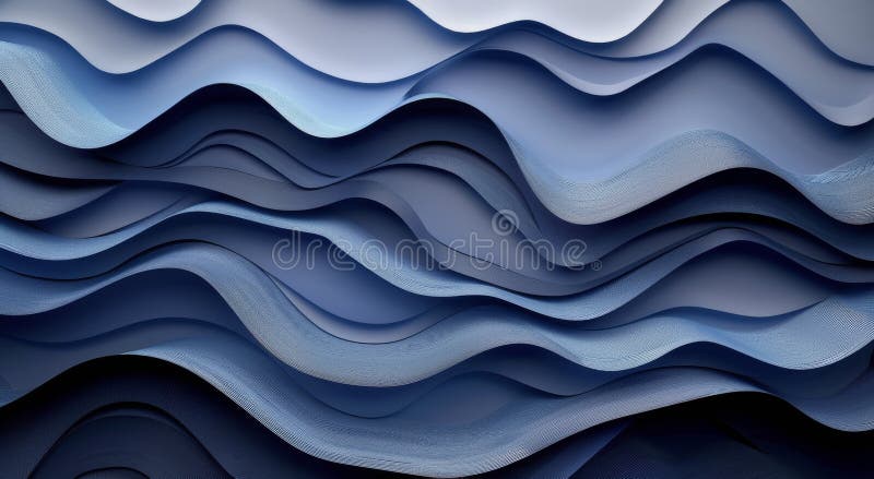 Abstract Wavy Blue Pattern stock image. Image of modern - 341953265