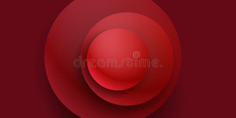 Abstract Wavy Circle Dark Red Background Stock Illustration ...