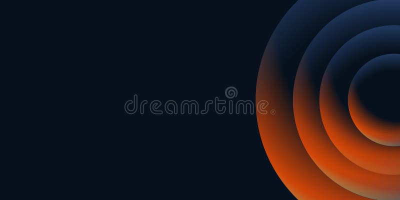 Abstract Wavy Circle Dark Red Background Stock Vector - Illustration of ...