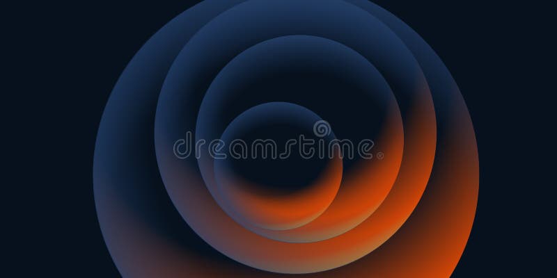 Abstract Wavy Circle Dark Red Background Stock Vector - Illustration of ...