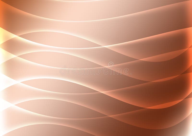 Abstract Wavy Color Background with Gradient Stock Illustration ...