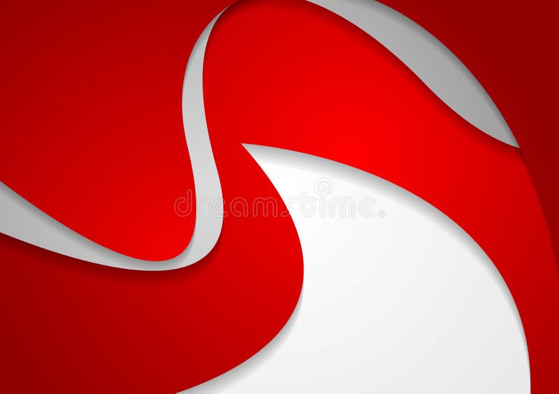 Abstract Wavy Concept Bright Template Design Stock Vector ...
