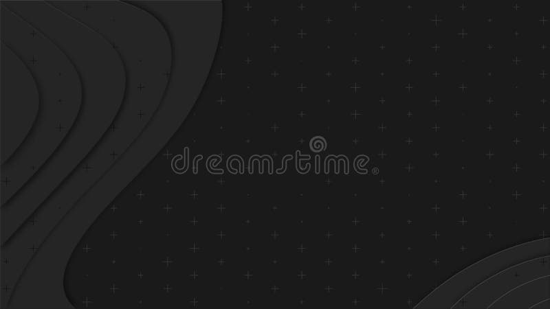 Abstract Wavy Corporate Background Decorated Crosses. Technology Style ...