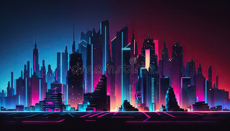 Abstract Wavy Curve Technology Background, Business Connection, Lines ...