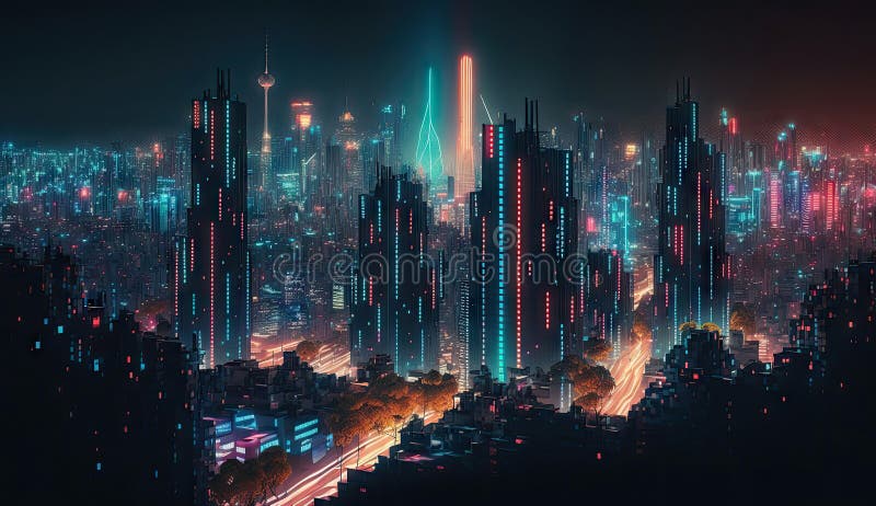 Abstract Wavy Curve Technology Background, Business Connection, Lines ...