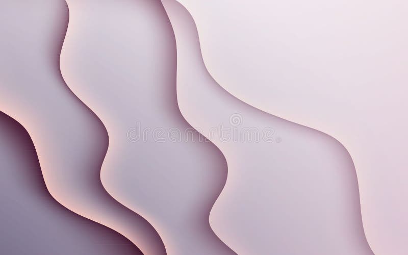 Abstract Wavy Dimension Shape White Background Stock Vector ...