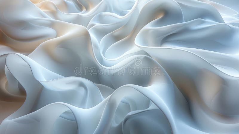 Abstract Wavy Fabric Texture Stock Illustration - Illustration of ...