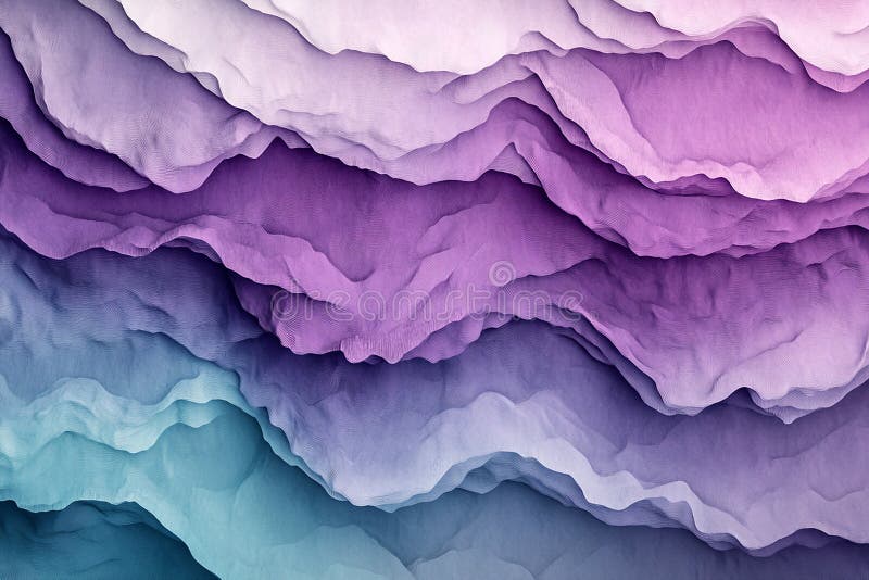 Abstract Wavy Gradient Background with Soft Colors Stock Illustration ...