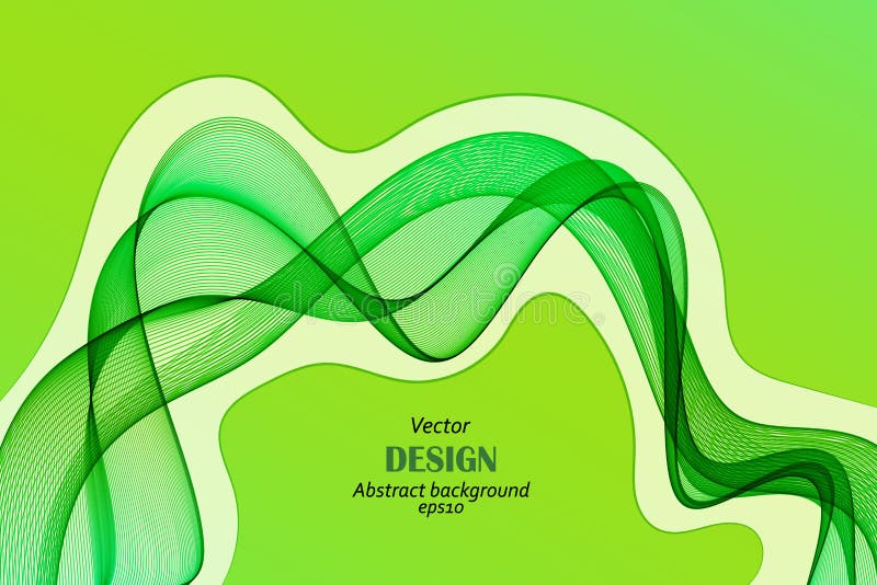 Abstract Wavy Transparent Blue Wave Background, Design Element Stock ...