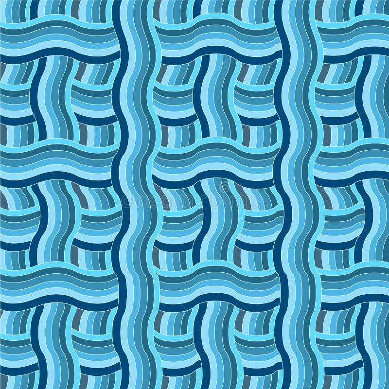 Abstract wavy grid stock vector. Illustration of element - 21739227