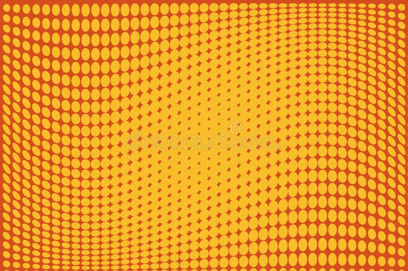 Abstract Wavy Halftone Pattern. Comic Background. Dotted Backdrop with ...