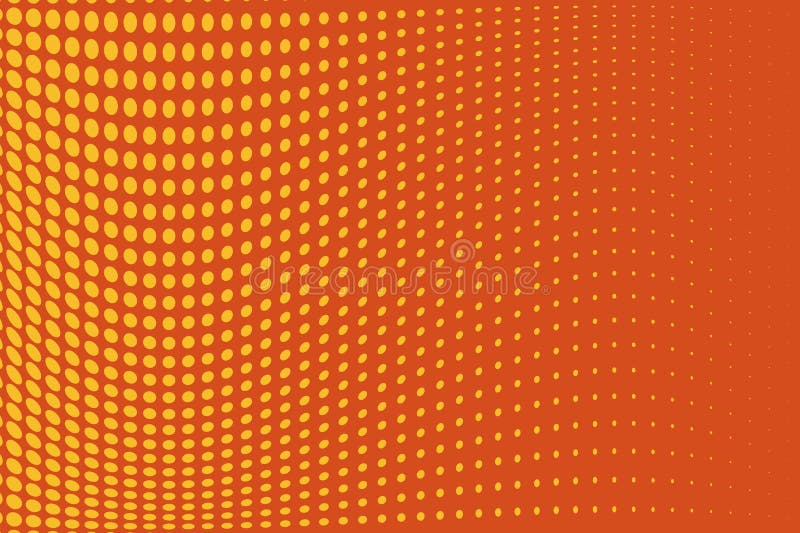 Abstract Wavy Halftone Pattern. Comic Background Stock Vector ...