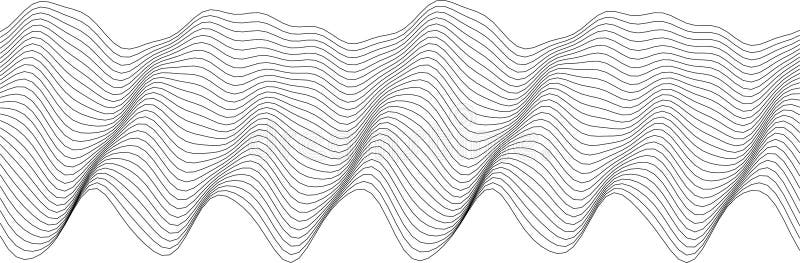 Abstract Wavy Line Pattern Design for Modern Backgrounds and Textures ...