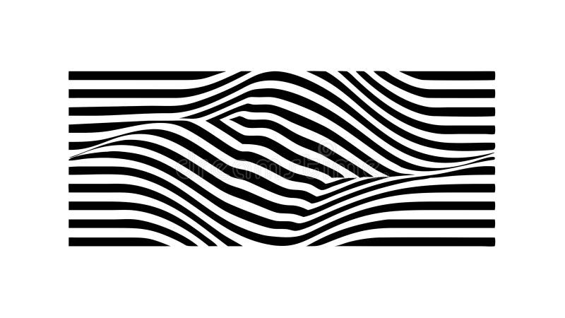 Abstract Wavy Line Pattern for Dynamic and Modern Designs, Vector Design Generative AI Stock ...
