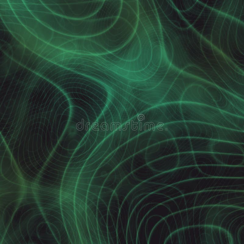 Abstract wavy lines stock illustration. Illustration of render - 7532769