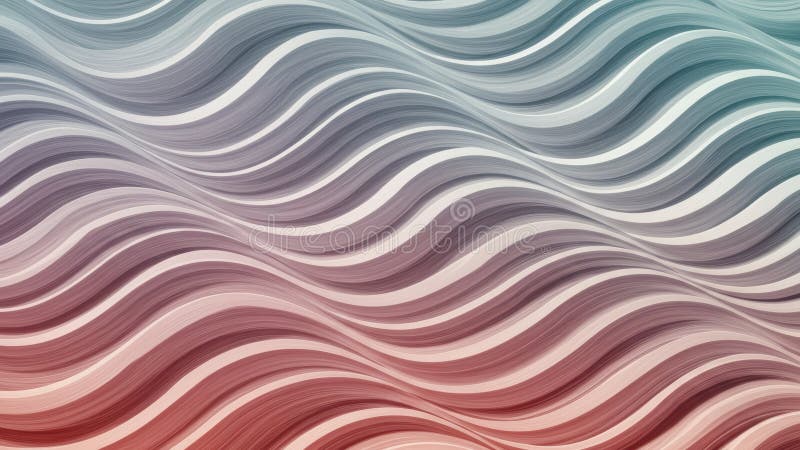 Abstract Wavy Lines Background Stock Illustration - Illustration of ...