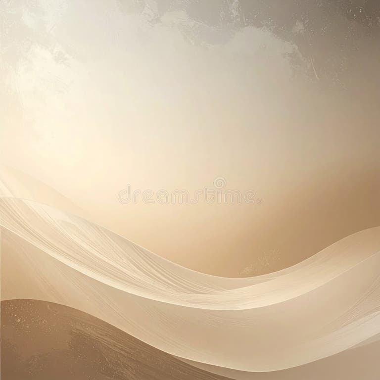 Abstract Wavy Lines Design on a Neutral Gradient Background Digital Art ...