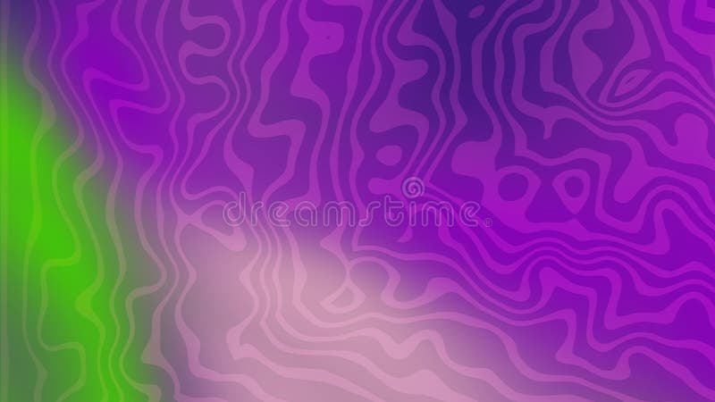 Abstract Wavy Pattern Flowing with Gradient Color Shift Stock Video ...