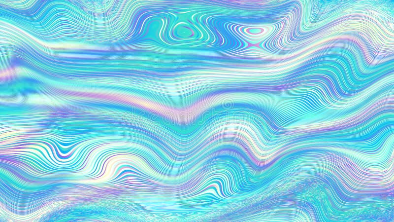 Seamless Abstract Wavy Background for Loop Playback. Stock Video ...