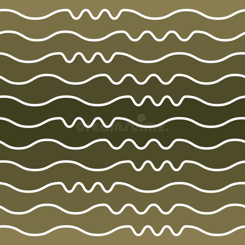 Abstract Wavy Lines with Seamless Pattern. Suitable for Any Background ...