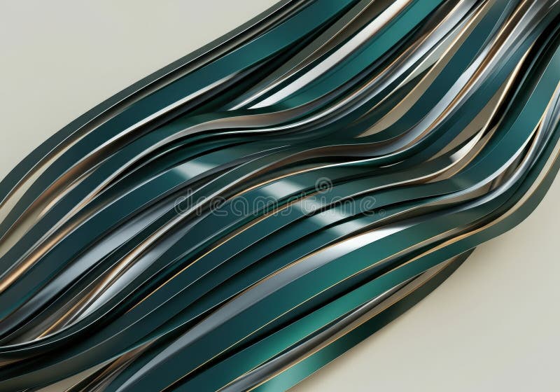 Teal Silver Wavy Abstract Texture Background Stock Photos - Free ...