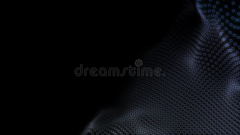Abstract Wavy Mesh Background and Place for Text Stock Illustration ...