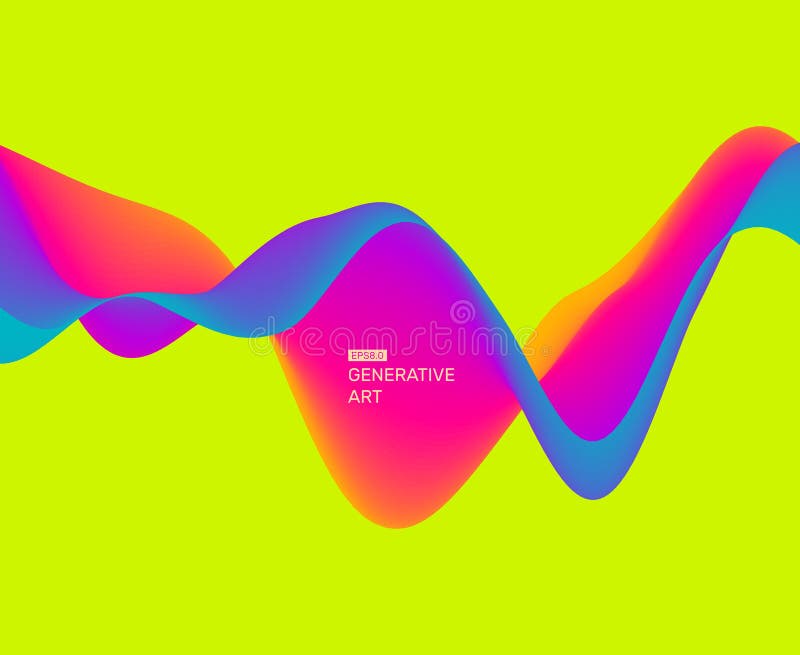 Abstract Wavy Pattern. Background for Design Stock Illustration ...