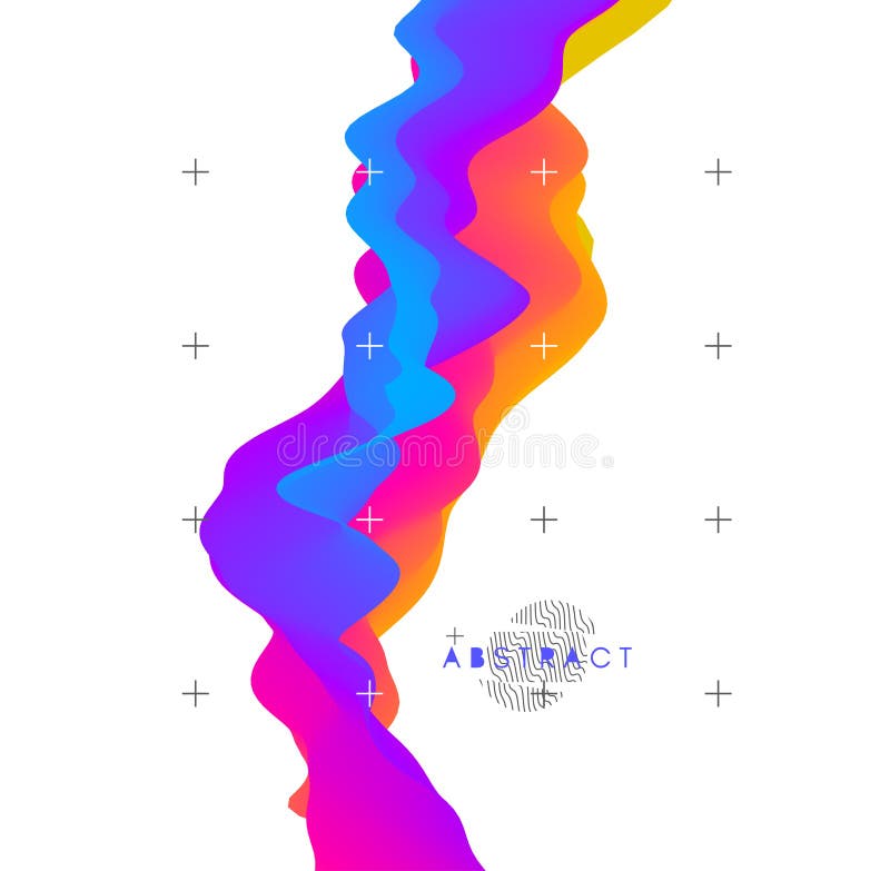 Abstract Wavy Pattern. Background for Design Stock Vector ...