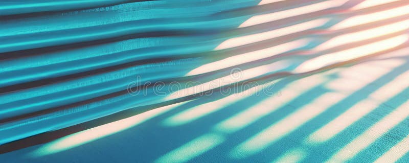 Abstract Wavy Pattern of Sunlit Ribs on Textured Wall Stock ...