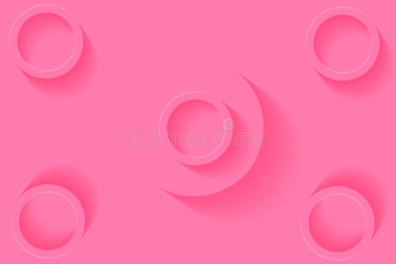 Abstract Wavy Pink Background. Pink Modern Abstract Pink Color Circle ...