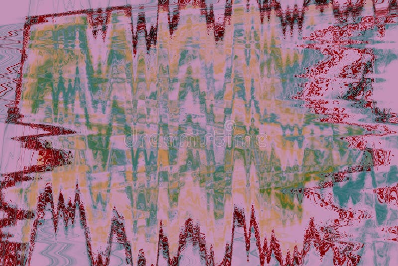 Wavy Psychedelic Blob stock illustration. Illustration of graphic ...