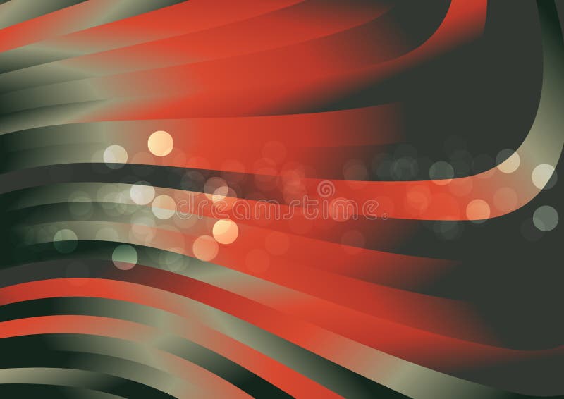 Abstract Wavy Red and Green Gradient Background Vector Image Stock ...