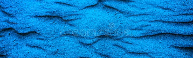 Abstract Wavy Sandy Background. Blue Toning Stock Image - Image of ...