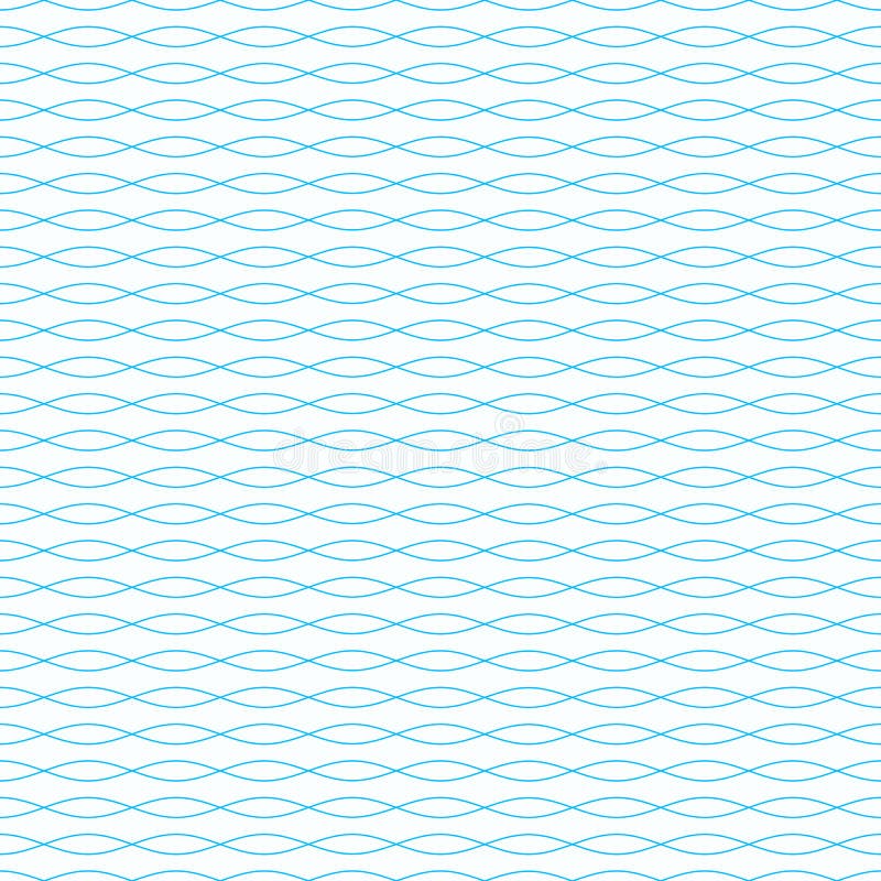 Abstract Wavy Seamless Pattern, Vector Background. Stock Vector ...