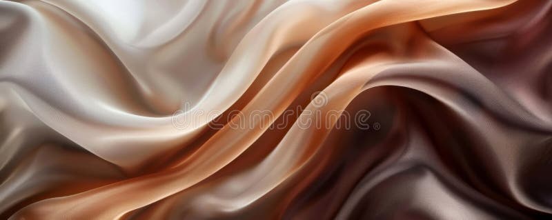 Abstract Wavy Silk Fabric Texture Stock Illustration - Illustration of ...