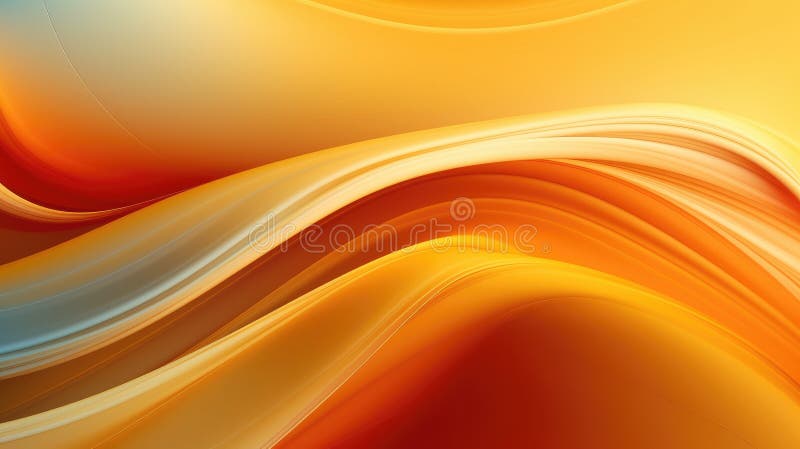 Abstract Wavy Smooth Lines Background. Generative AI Stock Illustration ...