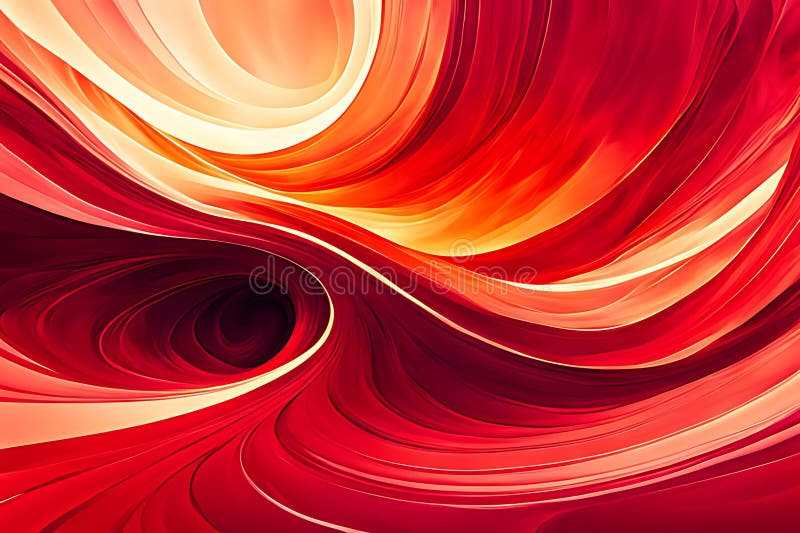 Abstract Wavy Sparkling Bending Light Composition Background Stock ...