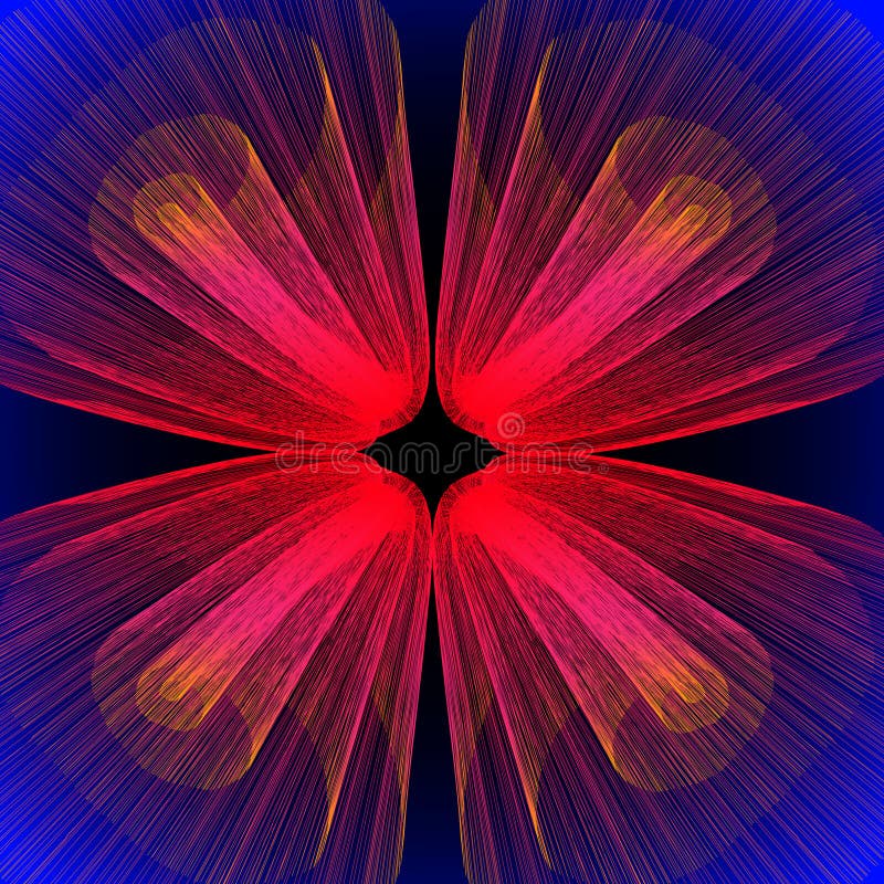 Abstract Wavy Structure - Vector Illustration Stock Vector ...