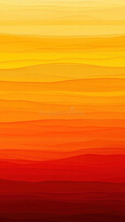 Abstract Wavy Sunset Gradient Background Stock Illustration ...